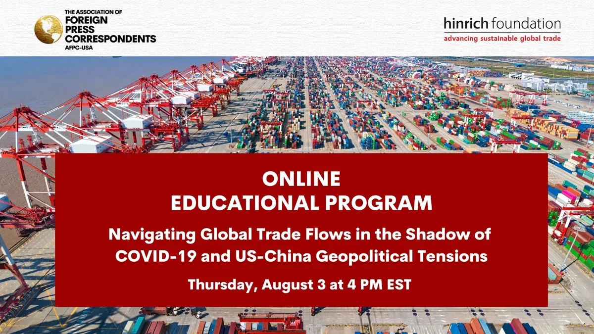 Navigating global trade flows amidst US-China geopolitical tensions ...