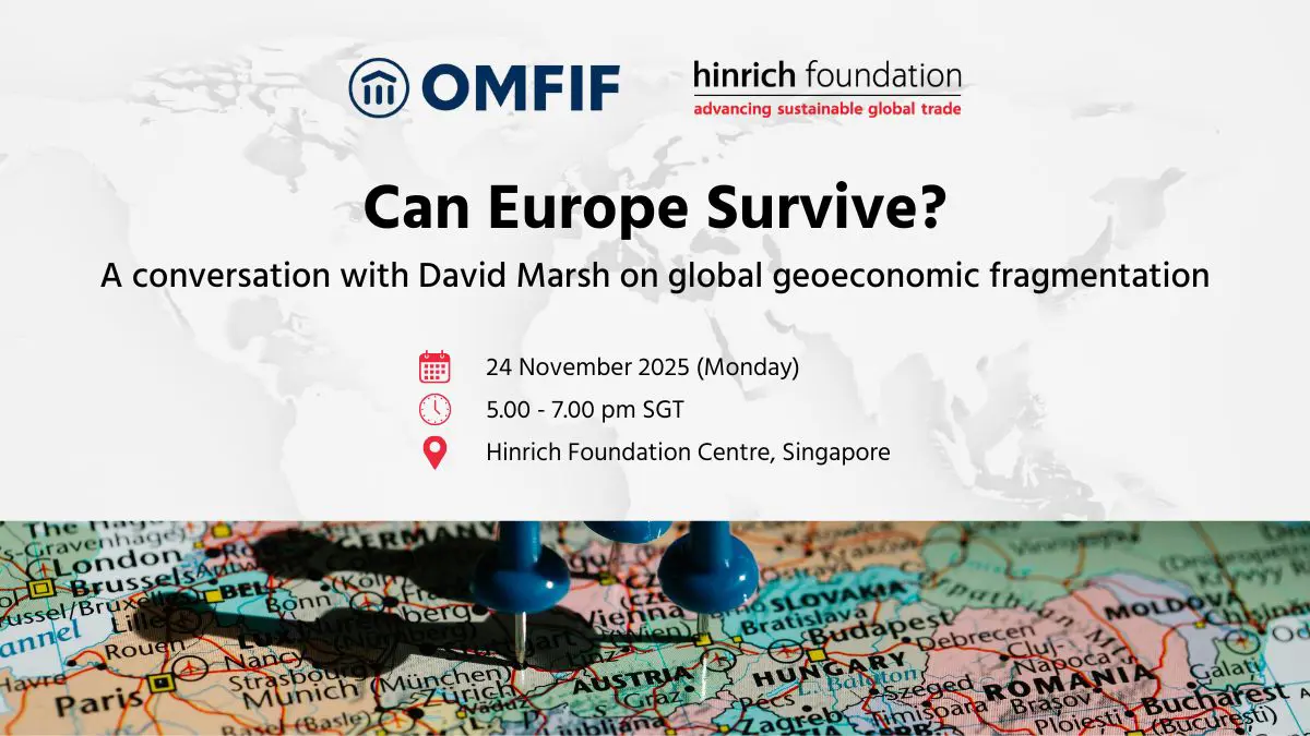 A conversation with OMFIF’s David Marsh | Event | Hinrich Foundation