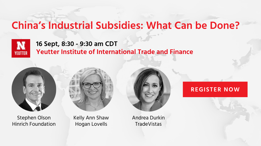 China’s industrial subsidies: What can be done?