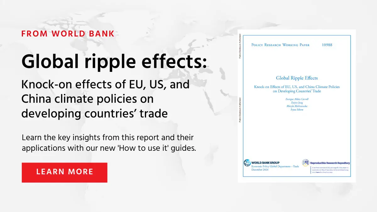 World Bank report on climate policies | How to use it | Hinrich Foundation