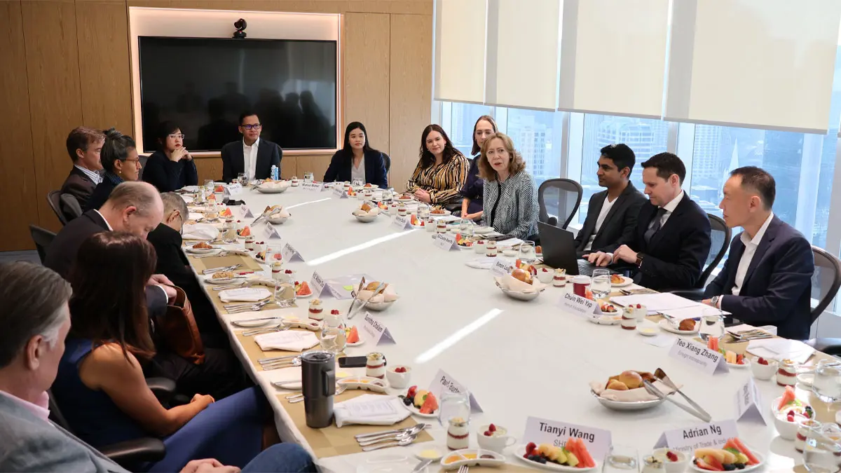 Joint roundtable with WEF on national vs. economic security | Event ...