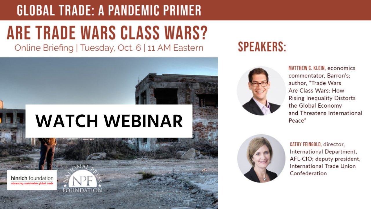 Are Trade Wars Class Wars?